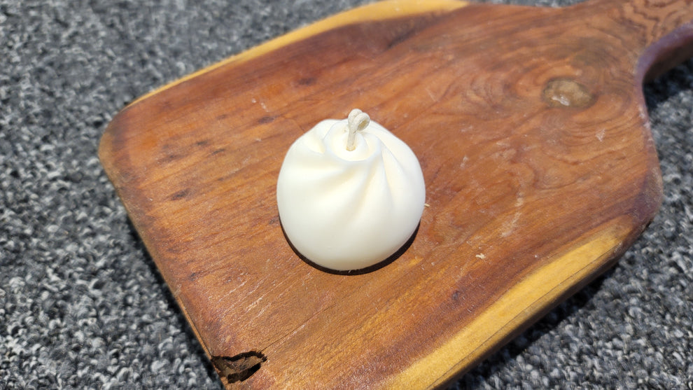 Baozi Candle - Chinese Steamed Bun Prosperity Candle | Big Fan Art Studio